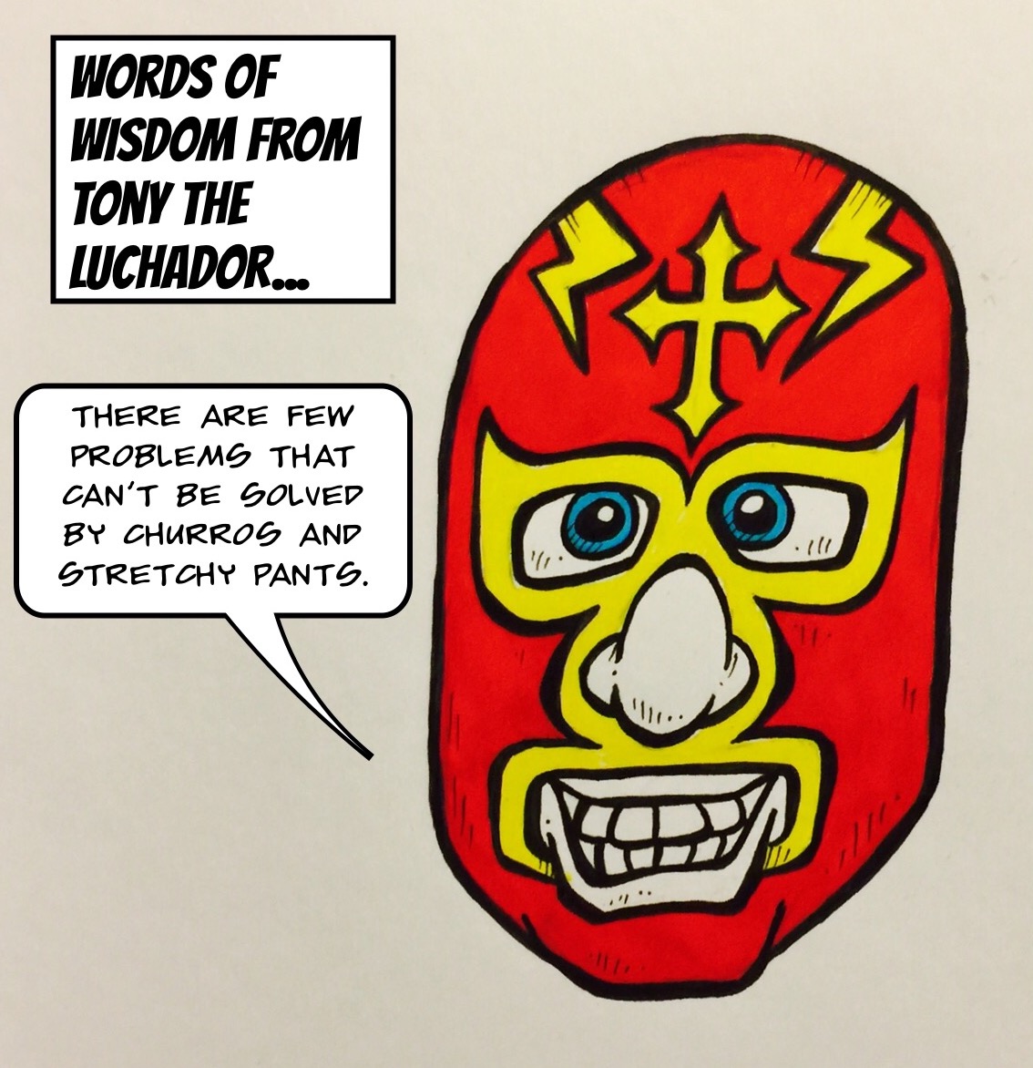 The Luchador Life… | carbonated joy